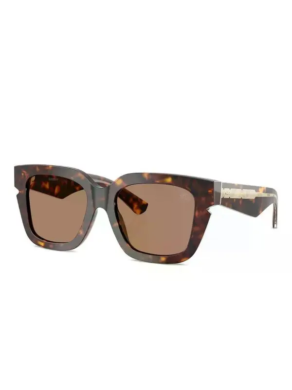 Burberry Tortoiseshell Square Sunglasses