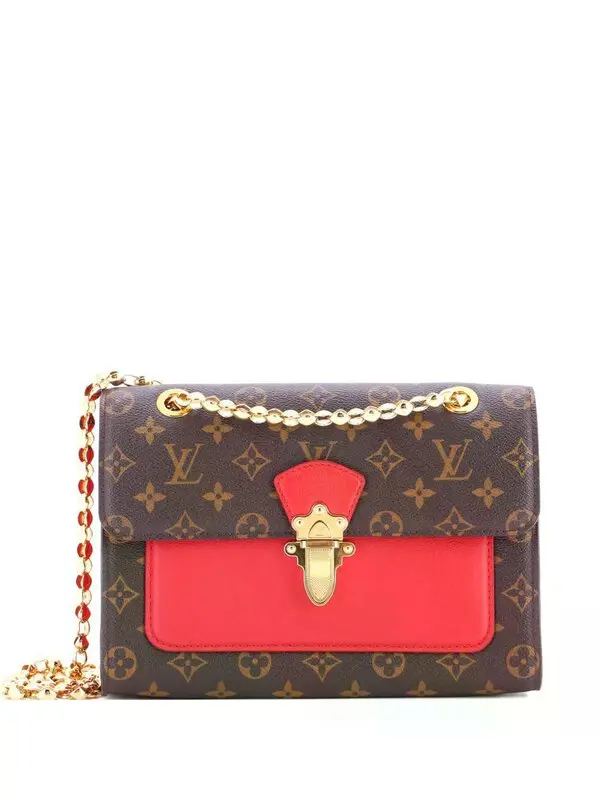 LOUIS VUITTON Victoire Handbag Monogram Canvas Shoulder Bag