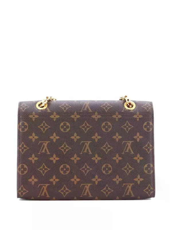 LOUIS VUITTON Victoire Handbag Monogram Canvas Shoulder Bag