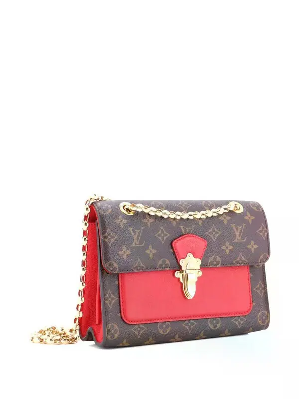 LOUIS VUITTON Victoire Handbag Monogram Canvas Shoulder Bag