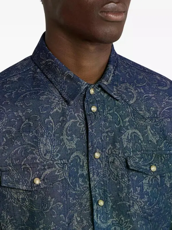 Etro Paisley-jacquard Shirt