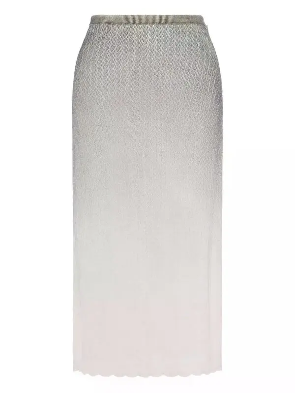 MAISON MARGIELA Ombré-effect Midi Skirt