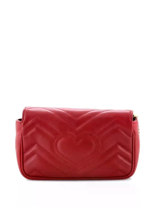 Gucci Gg Marmont Flap Super Mini Crossbody Bag