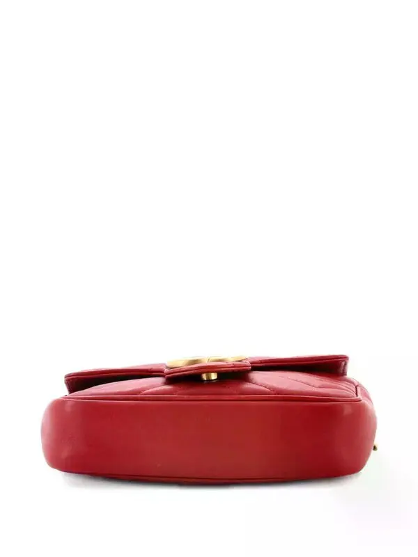 Gucci Gg Marmont Flap Super Mini Crossbody Bag
