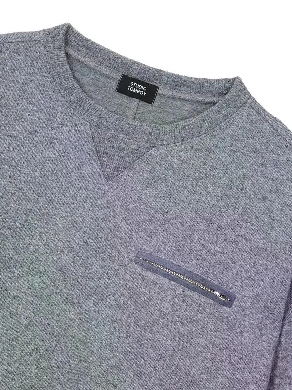 STUDIO TOMBOY Zip-pocket Sweatshirt