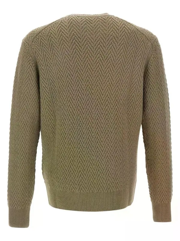 BOSS H-hitalo Herringbone Sweater