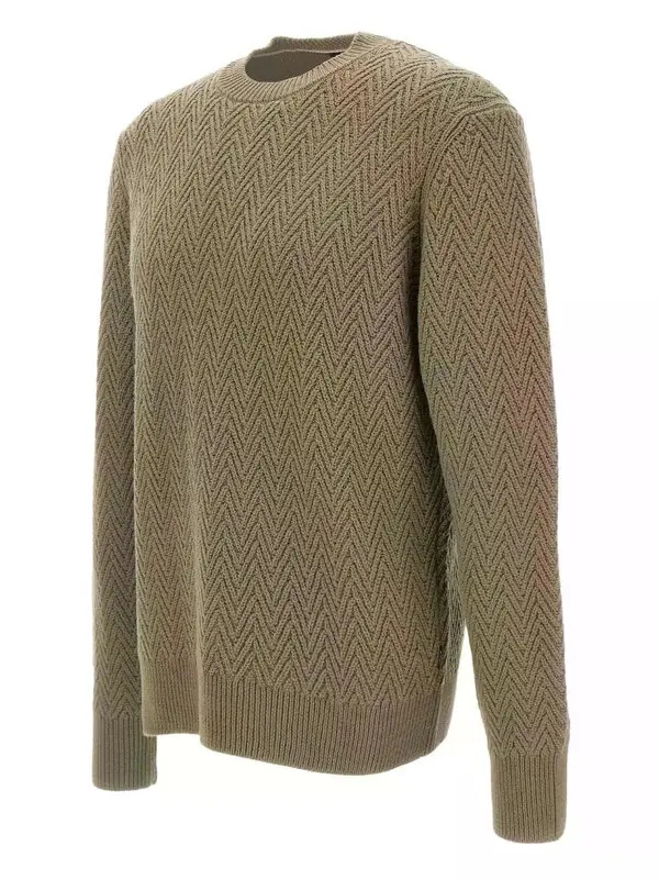 BOSS H-hitalo Herringbone Sweater