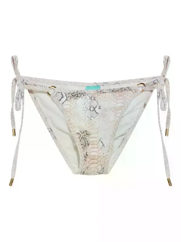 Melissa Odabash Tie-fastening Bikini Bottom - Neutrals