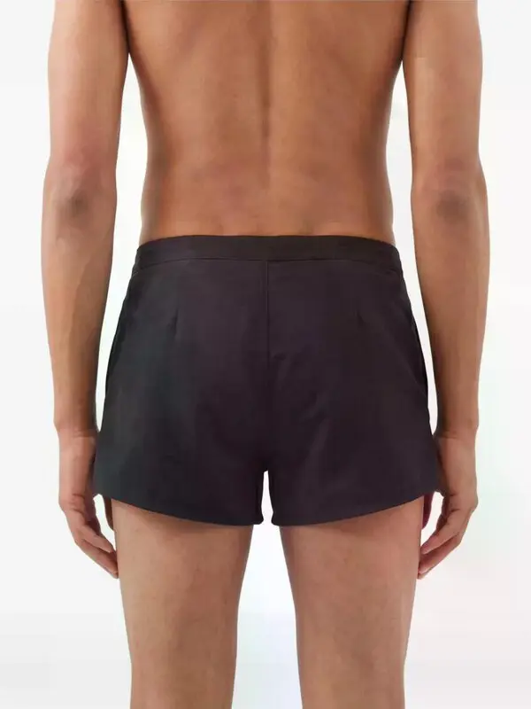 Saint Laurent Drawstring Swim Shorts - Black