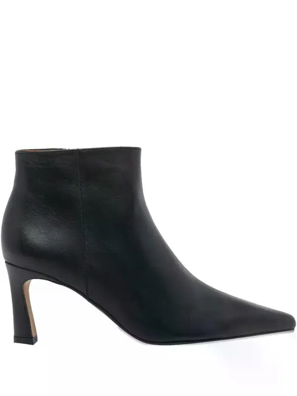 ANGEL ALARCON 75mm Pointed-toe Leather Boots