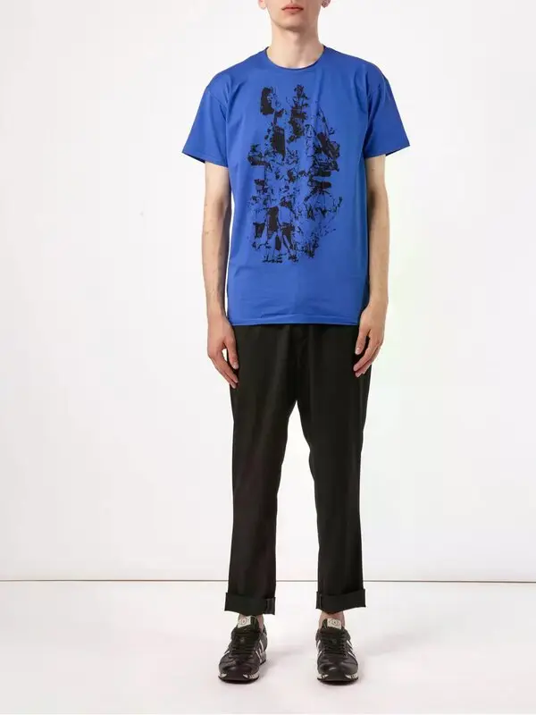 LECLAIREUR Abstract Print T-shirt - Blue