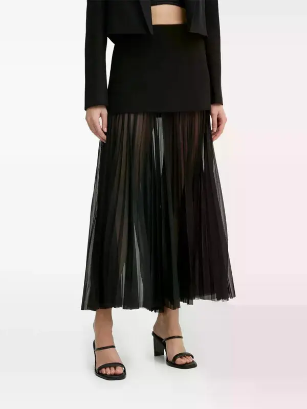 A.L.C. Midi Pleated Skirt