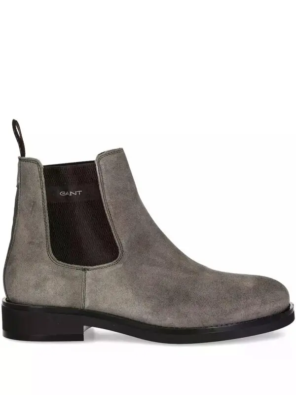 Gant Suede Chelsea Boots - Grey