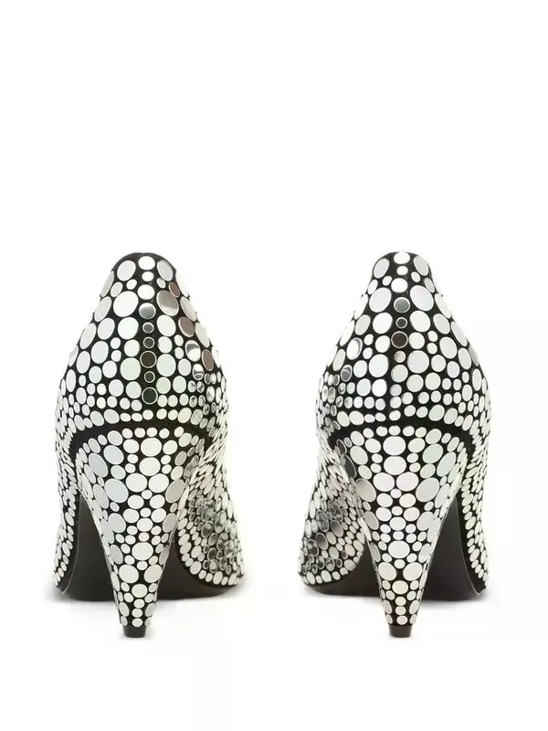SERGIO ROSSI 85mm Beak Peep-toe Pumps