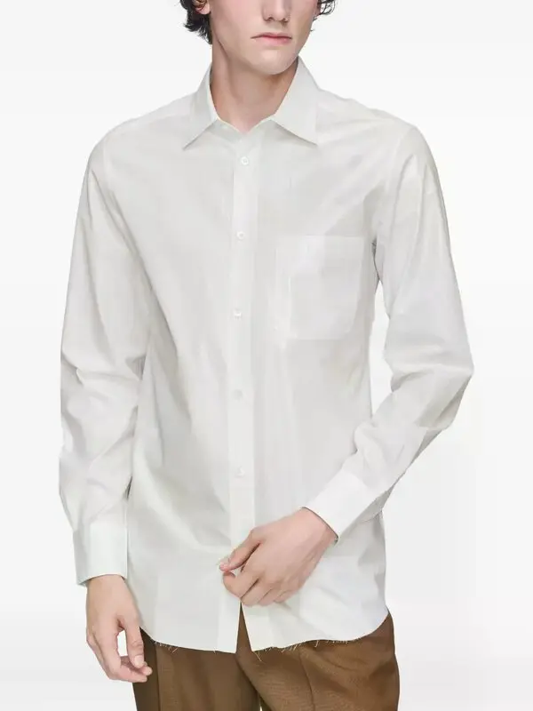 MAISON MARGIELA Long-sleeved Shirt - White