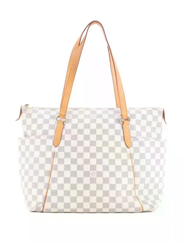 LOUIS VUITTON Totally Handbag Damier Mm Tote - White