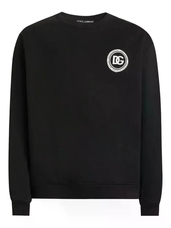 Dolce & Gabbana Logo Patch Sweatshirt