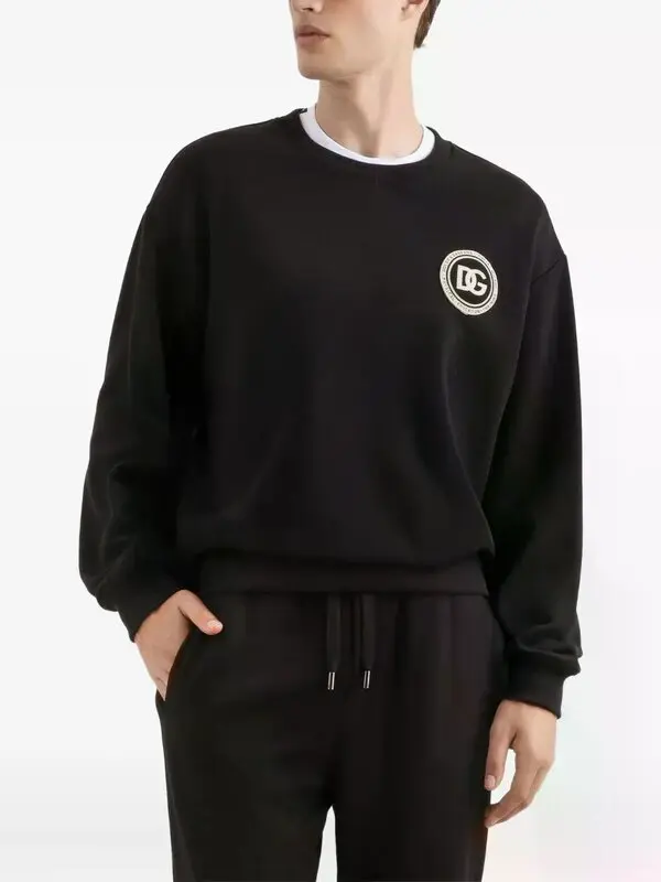 Dolce & Gabbana Logo Patch Sweatshirt