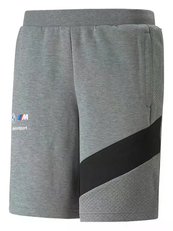 PUMA X Bmw Motorsport Mélange Track Shorts - Grey