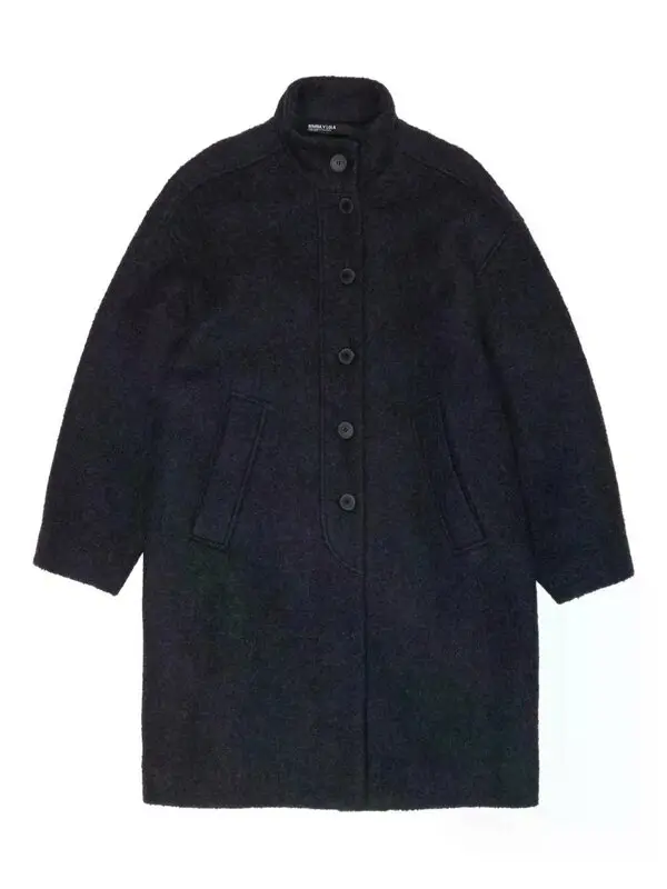 Bimba Y Lola Buttoned Wool-blend Coat
