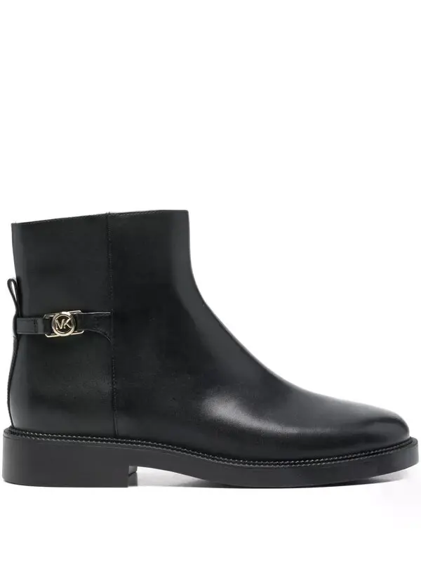 Michael Kors Leather Ankle Boots