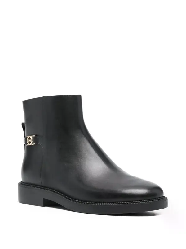 Michael Kors Leather Ankle Boots