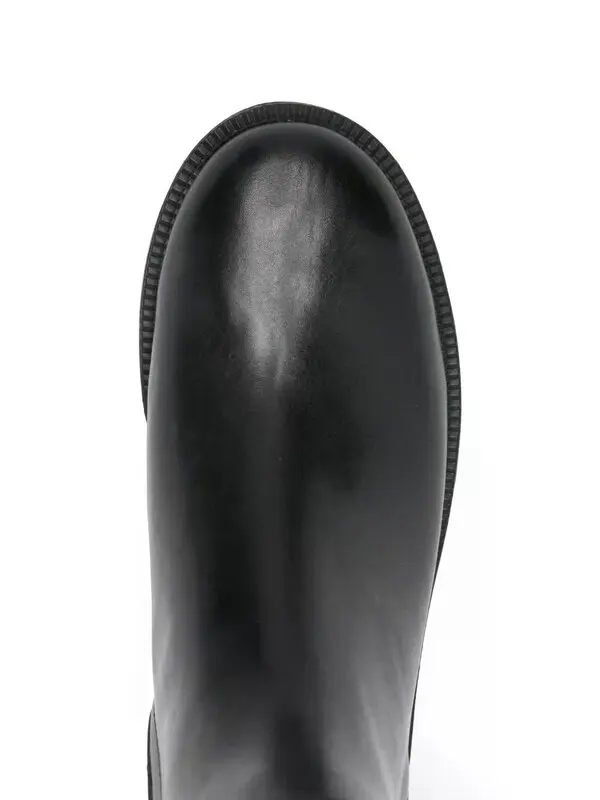 Michael Kors Leather Ankle Boots