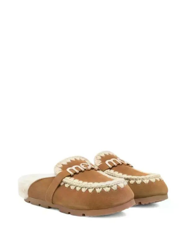 Mou Bio Slide Mules - Brown