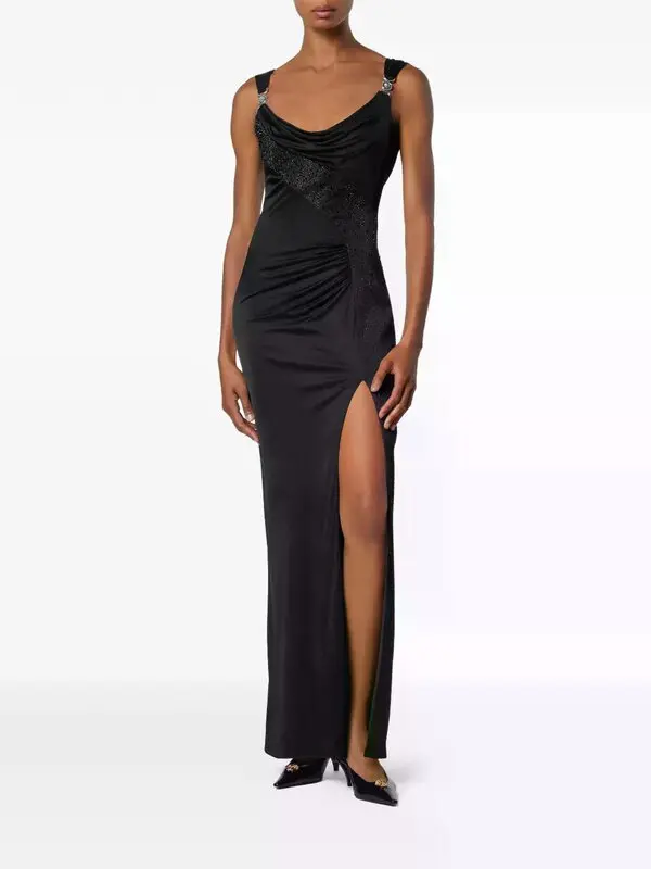 Versace Medusa Midi Dress
