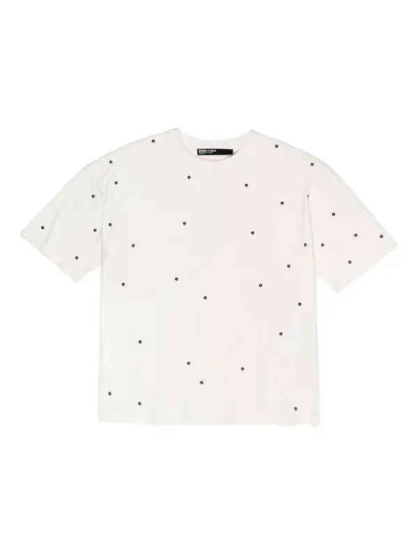 Bimba Y Lola Stud T-shirt - White