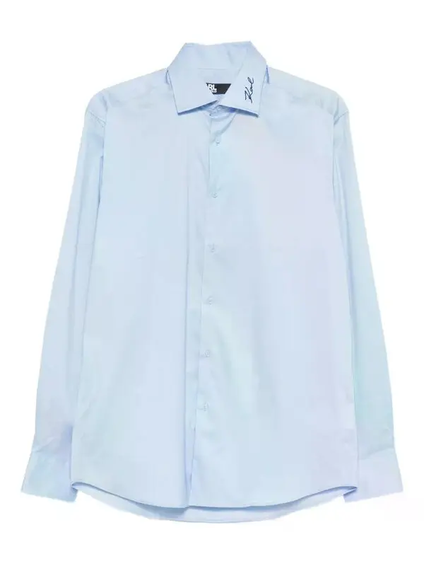 Karl Lagerfeld Logo-embroidered Shirt