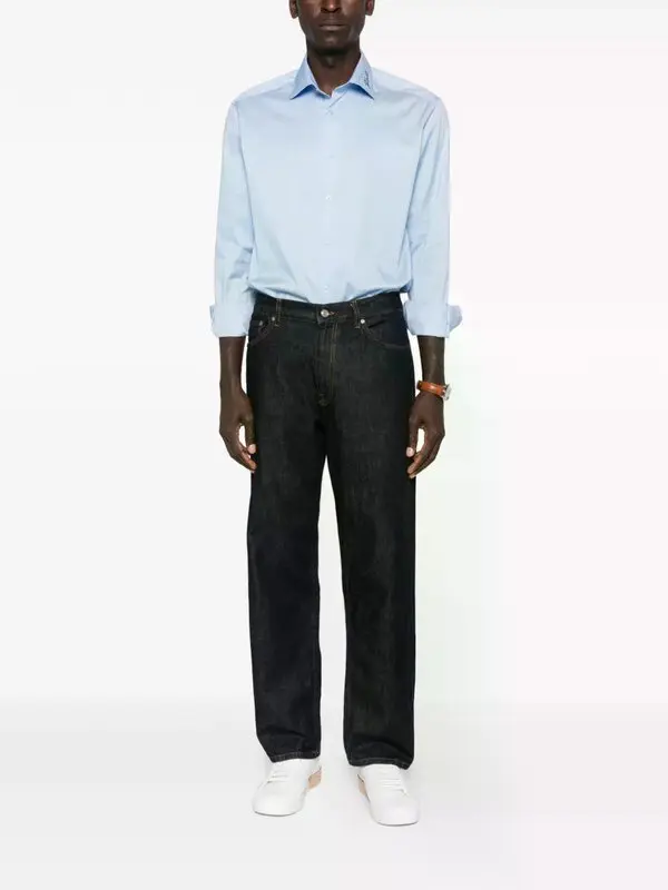 Karl Lagerfeld Logo-embroidered Shirt