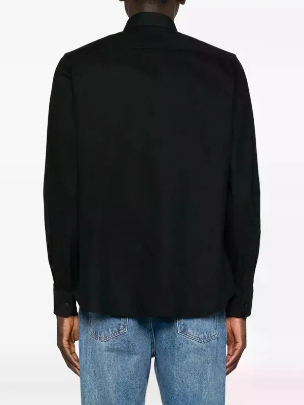Karl Lagerfeld Logo Detail Shirt - Black