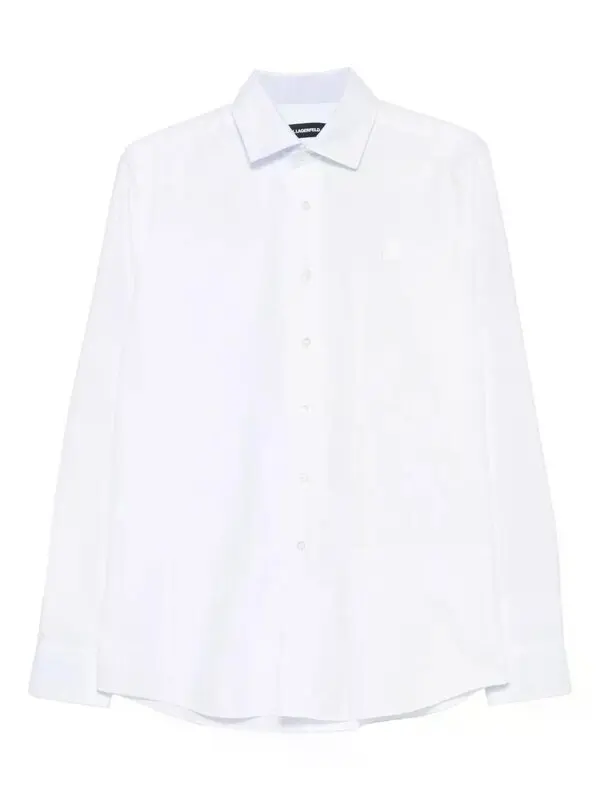 Karl Lagerfeld Logo-motif Shirt - White