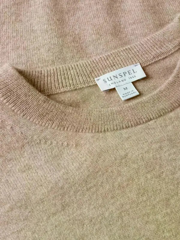 Sunspel Crew-neck Sweater - Neutrals
