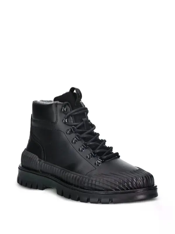 Gant Lace-up Lug-sole Boots - Black