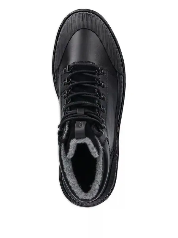 Gant Lace-up Lug-sole Boots - Black