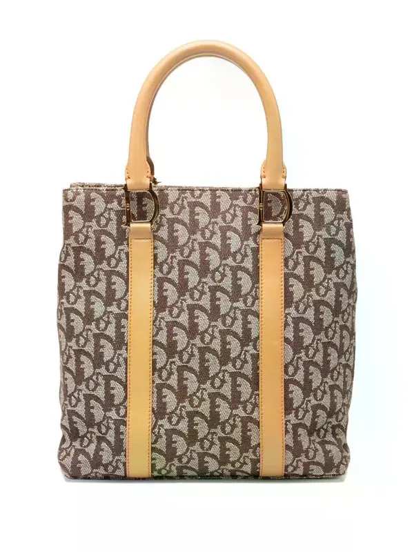 Dior 2011 Diorissimo Trotter Canvas Tote Bag - Brown