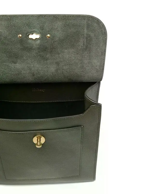 Mulberry Small Antony Leather Satchel - Green