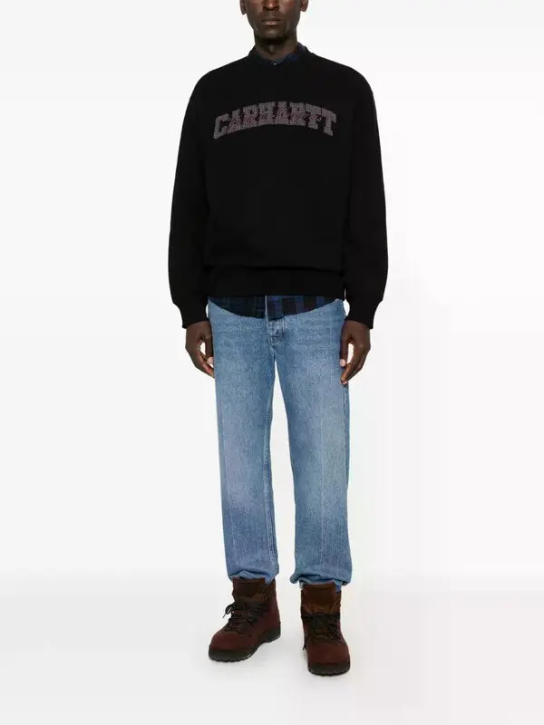 Carhartt Work In Progress Big School Logo Sweatshirt