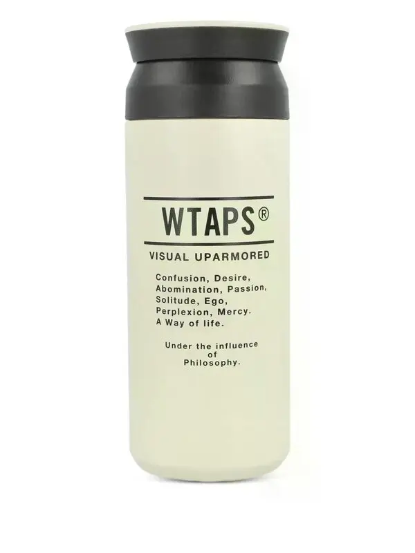 WTAPS X Kinto Printed-motif Bottle - Neutrals