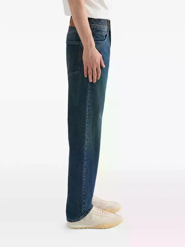 JIL SANDER Embossed Logo Trousers