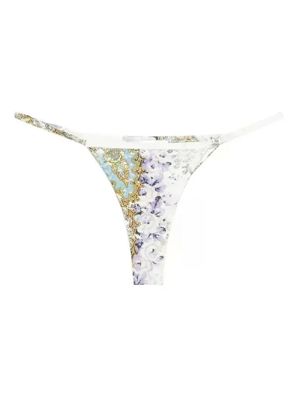 Christopher Esber Absence Printed Bikini Bottoms