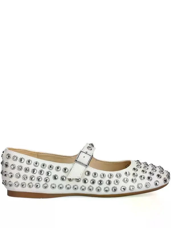 Guess Studded Ballet Flats - White