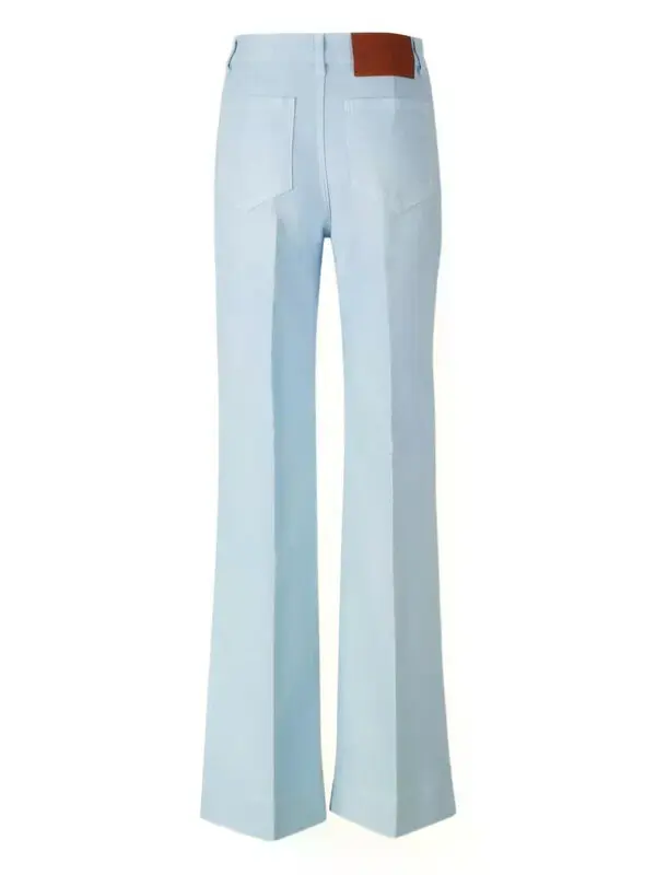 Victoria Beckham Patch-pocket Flared Jeans