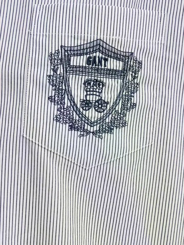 Gant Striped Embroidered Shirt