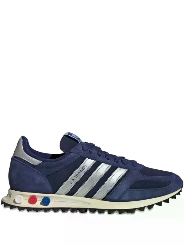 Adidas La Trainer Leather Sneakers - Blue