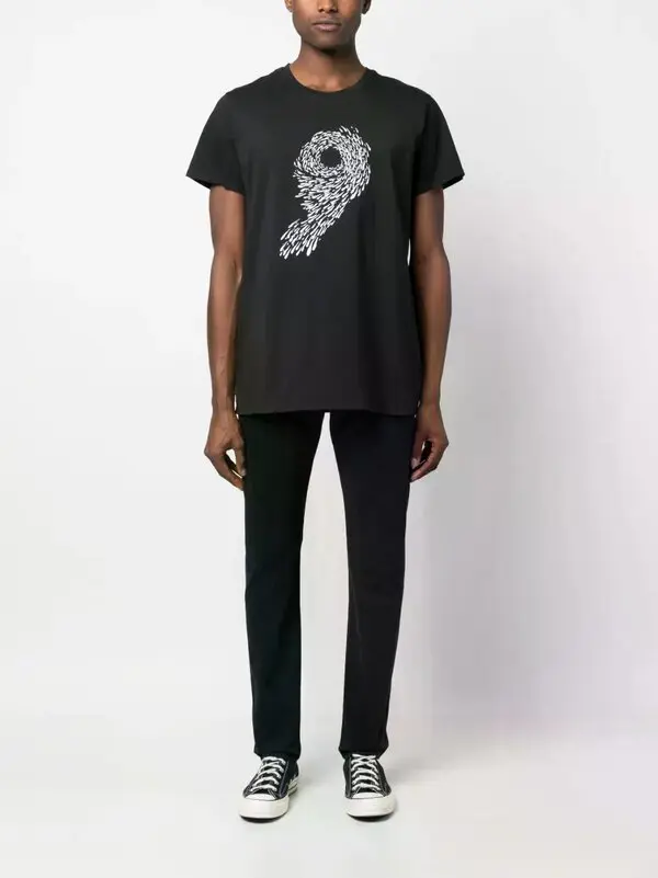 14BROS Graphic-print Cotton T-shirt