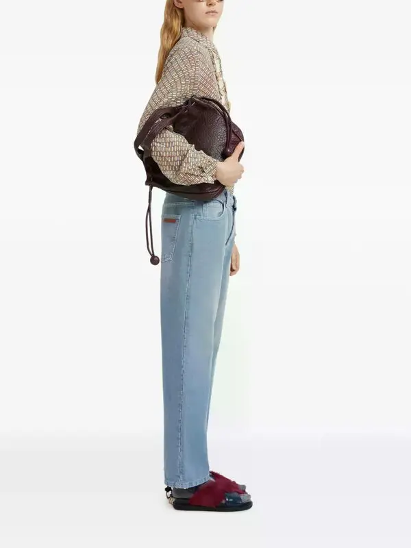 Marni Printed Silk Crêpe De Chine Shirt