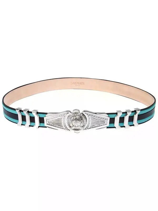 Balmain Calf Leather Belt - Minty